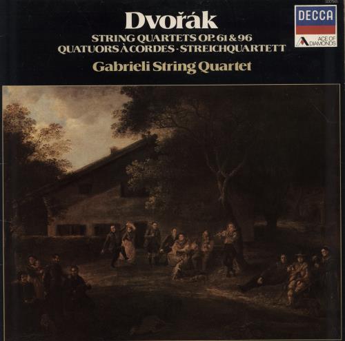 The Gabrieli String Quartet Dvorák: String Quartets - No.11 In C Major Op.61, B.121; No.12 In F ...